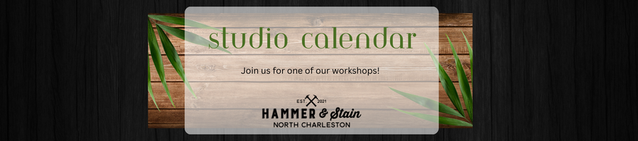 Studio Calendar – Hammer and Stain North Charleston